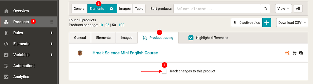 How to use product tracing? Everything you need to know! - Mergado forum